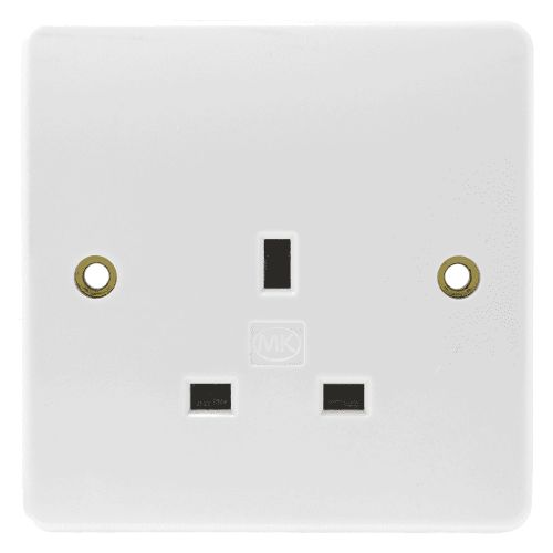13A Logic Plus Flush 1G Unswitched Socket - World Wide Products Shop