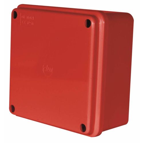 100mmx100mmx50mm Red IP56 Junction Box - World Wide Products Shop