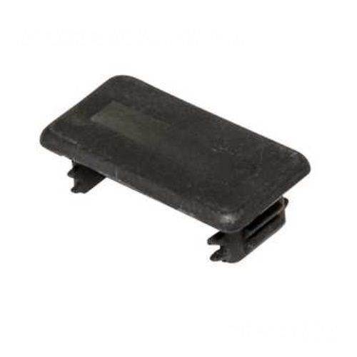 Unistrut 41 X 21mm Black End Cap - World Wide Products Shop