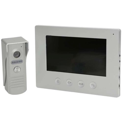 Mercury 2 Way 7in Colour Video Door Phone (Outdoor Station + Display ...
