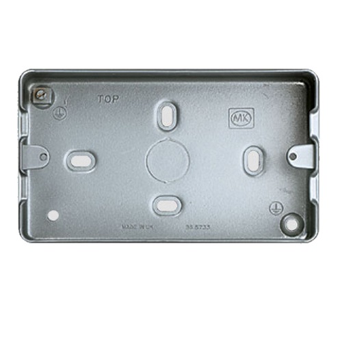 MK Grid Plus 2-G 38mm Surface Metal Box - World Wide Products Shop