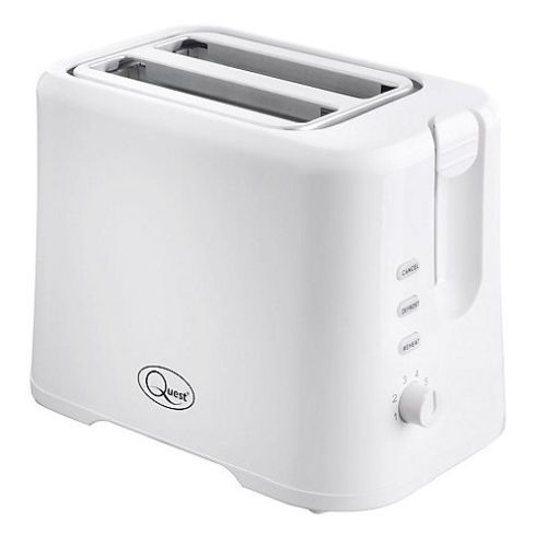 Quest 2- Slice Toaster – White - World Wide Products Shop