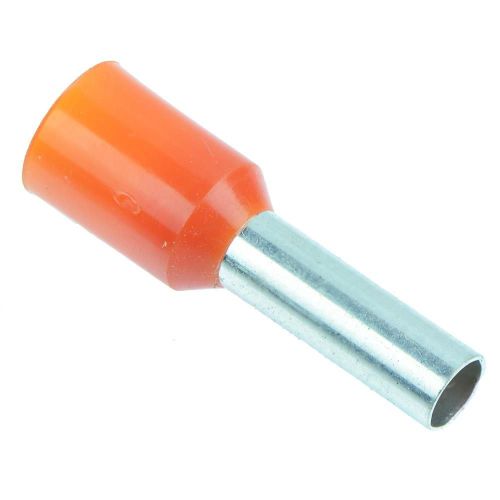 SWA Orange Bootlace Ferrules To Fit 4mm2 Cable (100) - World Wide ...