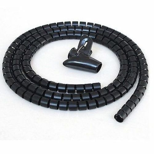 2m Black Cable Tidy Kit - World Wide Products Shop
