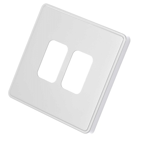 MK Mhfp002lts Dimensions 1 Gang 2 Module Front Plate Light Silver ...